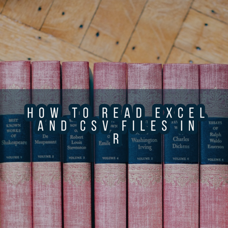 How to Read Excel Files in R (CSV and XLSX) - Broadly Epi